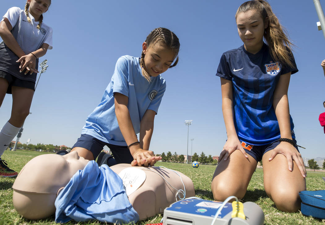 City installs defibrillators at Las Vegas sports complex | Las Vegas ...