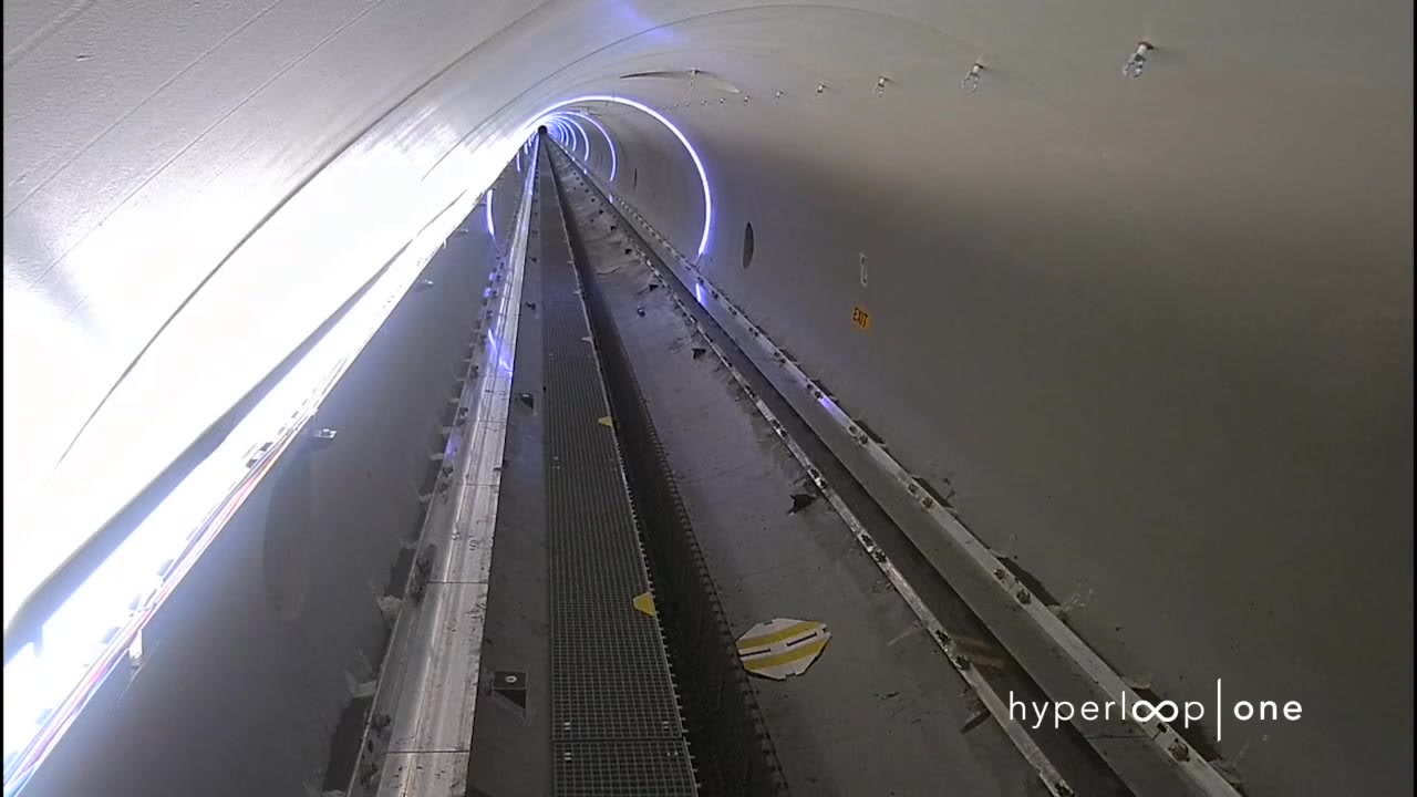 Hyperloop One pod hits 192 mph at site near North Las Vegas | Business