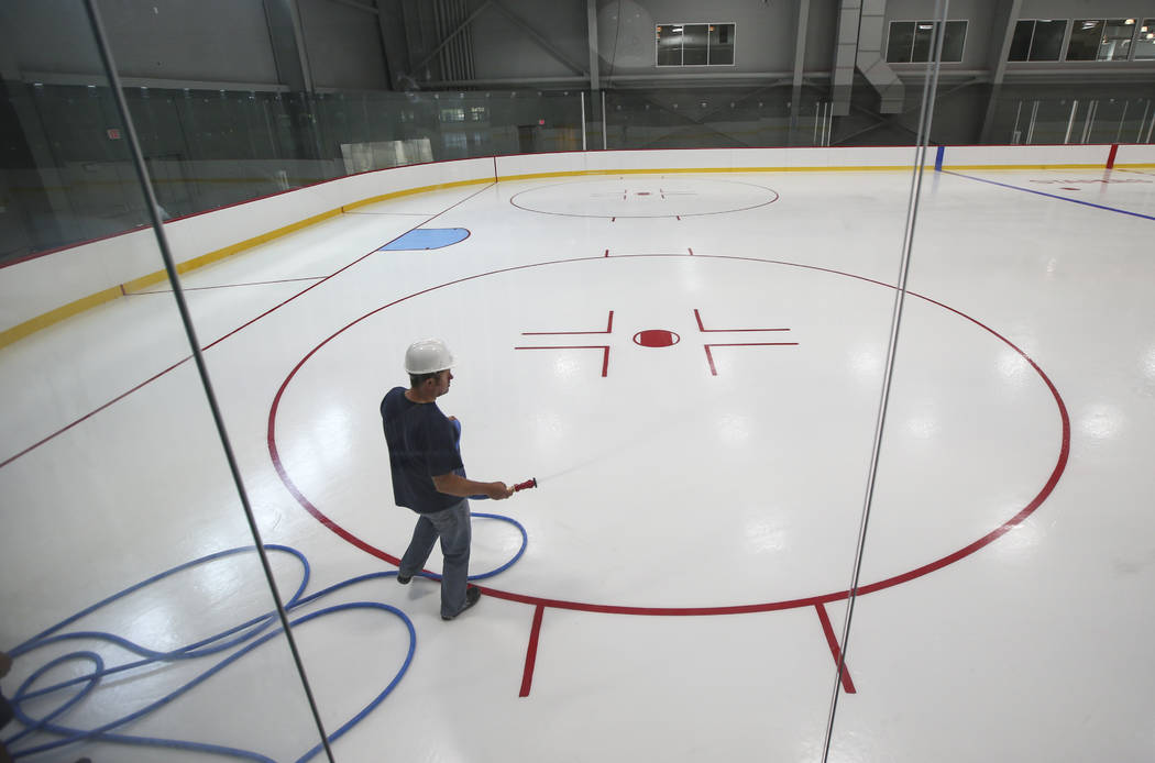Vegas Golden Knights’ practice facility close to completion | Las Vegas ...