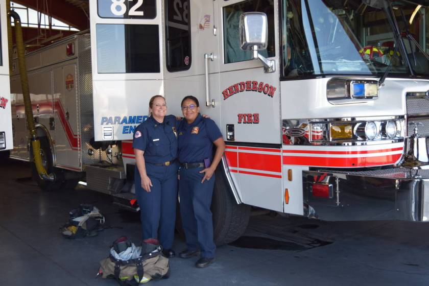 Henderson female firefighters reflect on department’s evolution | Las ...