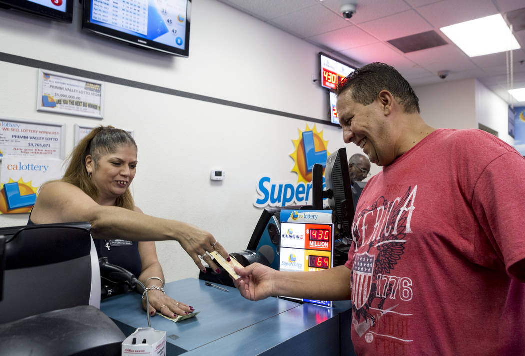 Lines shorter than usual for $430M Powerball jackpot at Primm store | News