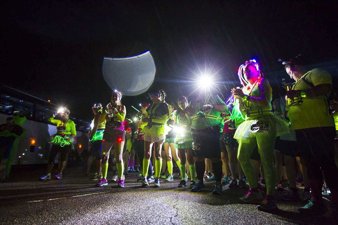Runners brave lonely Nevada road during marathon near Area 51 | Local ...