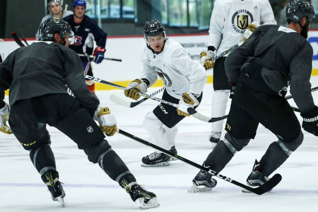 Golden Knights’ Reid Duke wants to be more than answer to a trivia ...