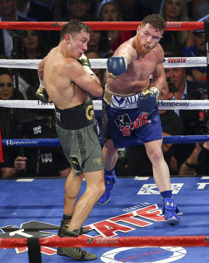 Canelo-GGG middleweight title fight ends in draw | Las Vegas Review-Journal