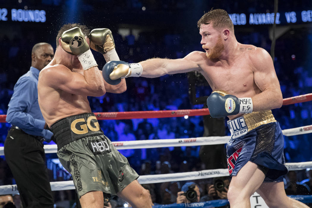 Canelo-GGG middleweight title fight ends in draw | Las Vegas Review-Journal