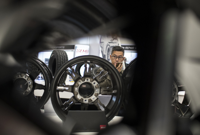 Auto trade shows bring a little bit of Detroit to Las Vegas | Tourism ...