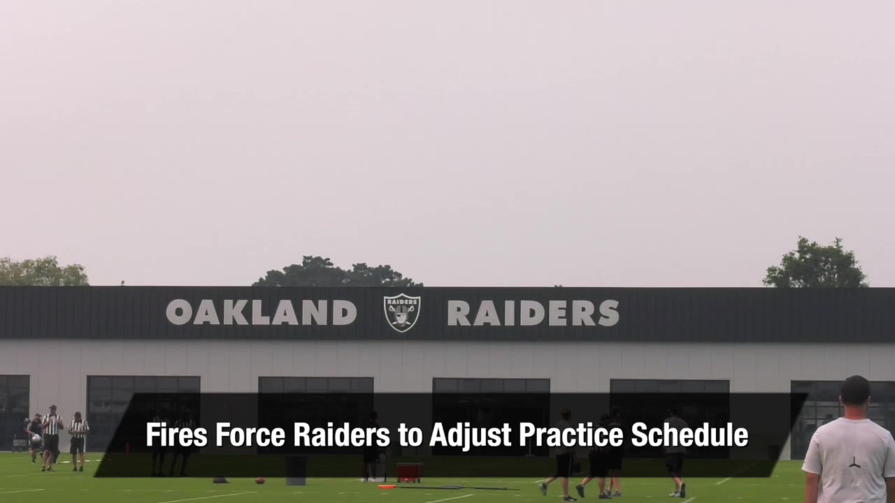 Vegas Nation: Fires force Raiders to adjust schedule | Raiders News ...
