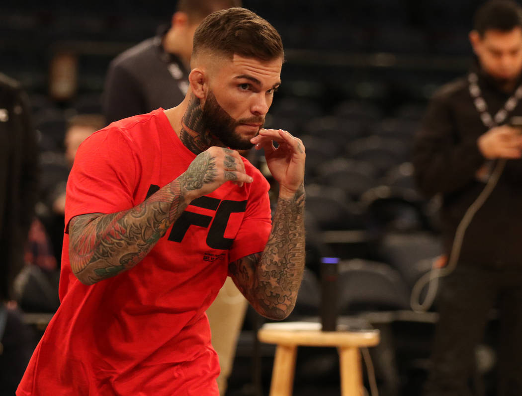 Bantamweight champ Cody Garbrandt familiar with UFC 217 foe | Las Vegas ...