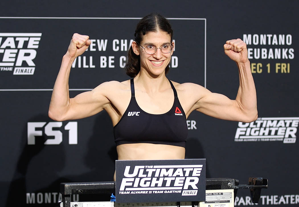 Las Vegas’ Roxanne Modafferi replaces Sijara Eubanks in ‘TUF’ title ...