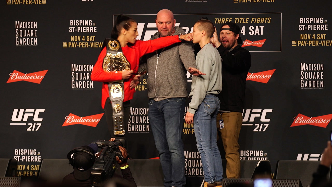 UFC 217 title fight staredowns — VIDEO | MMA UFC | Sports