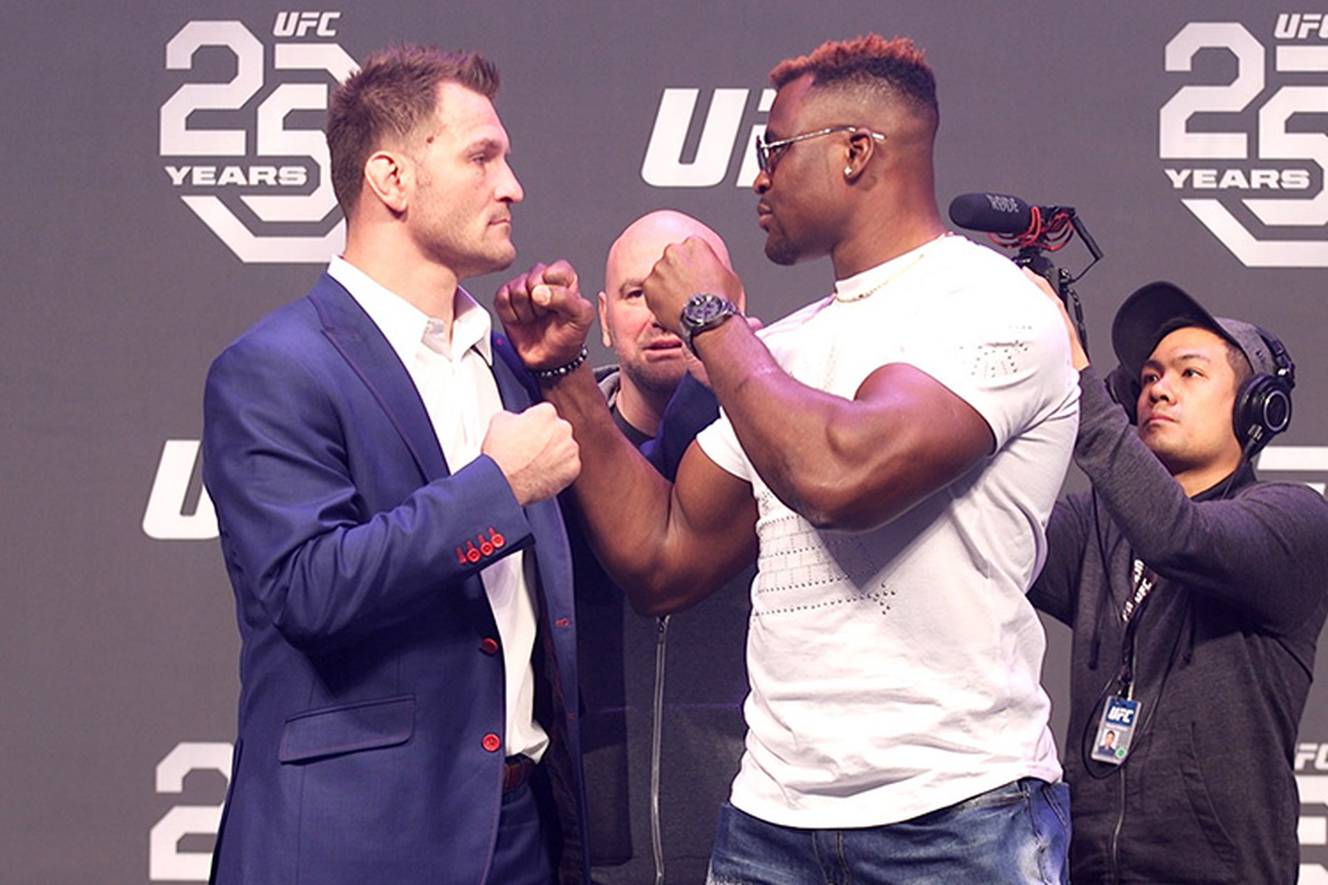 Words at a premium for UFC 220 heavyweight title combatants | MMA UFC ...