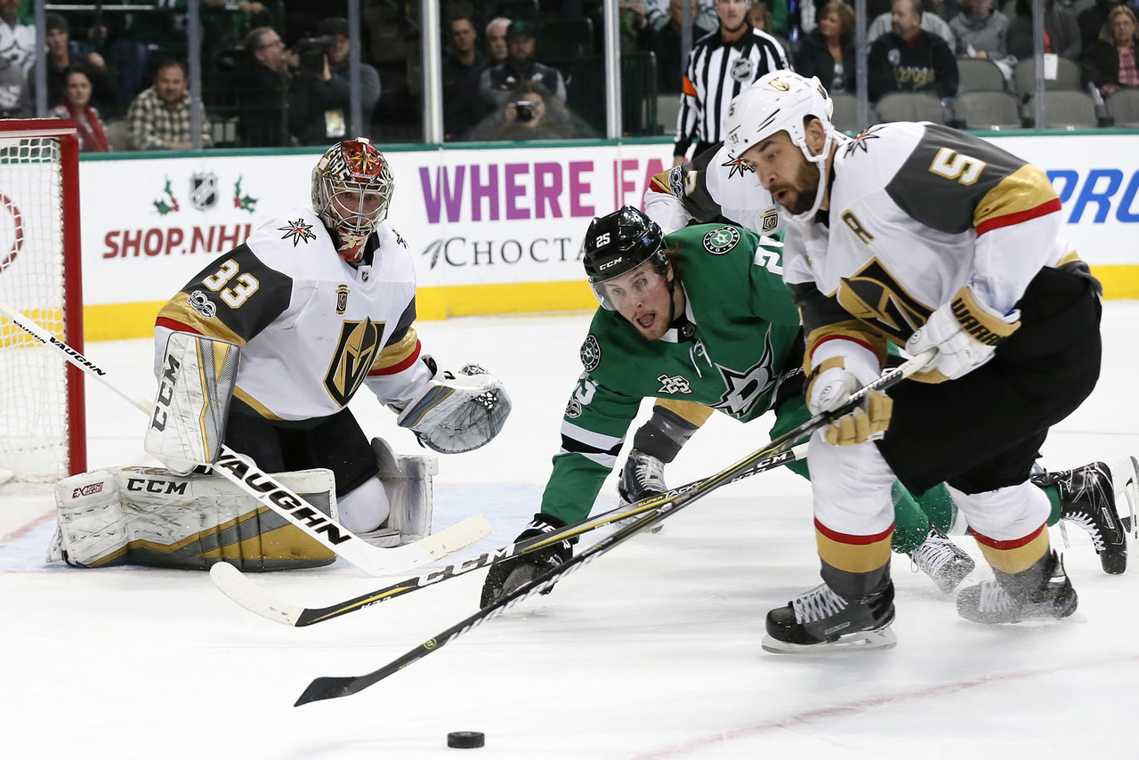 Knights win fourth straight with 5-3 victory at Dallas | Golden Knights ...