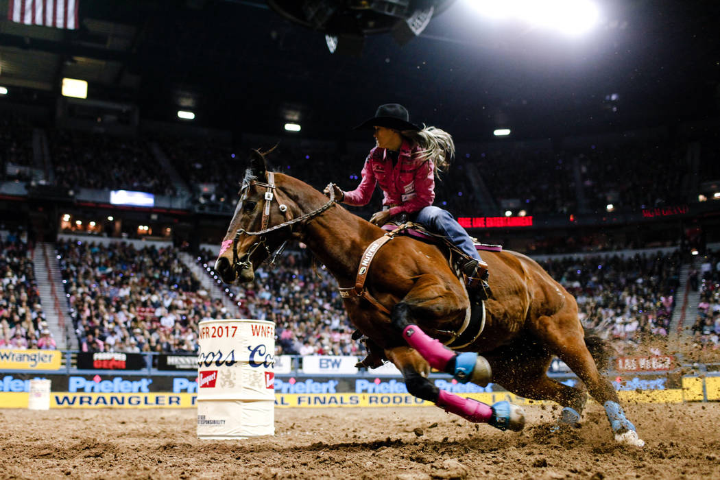 2017 National Finals Rodeo, Day 5 — PHOTOS | Las Vegas Review-Journal