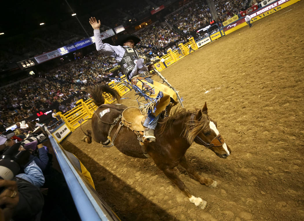 2017 National Finals Rodeo, Day 9 — PHOTOS | Las Vegas Review-Journal
