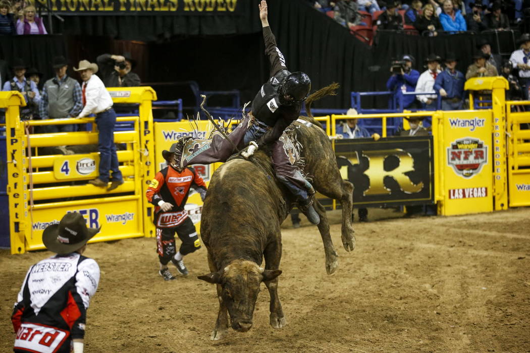 2017 National Finals Rodeo, Day 9 — PHOTOS | Las Vegas Review-Journal