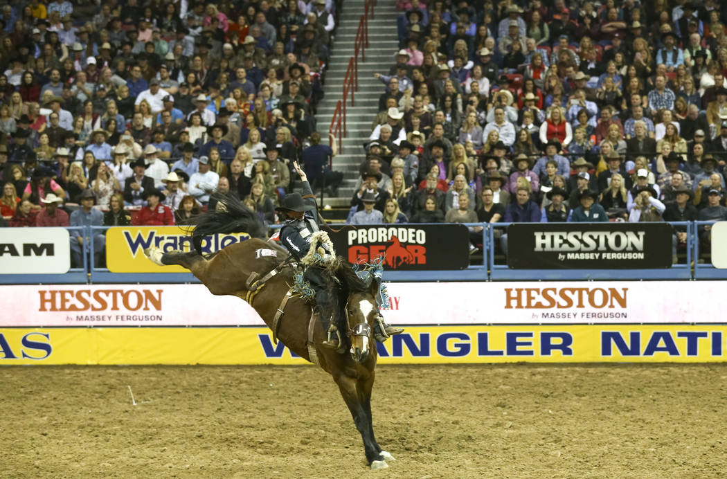 2017 National Finals Rodeo, Day 10 — PHOTOS | Las Vegas Review-Journal