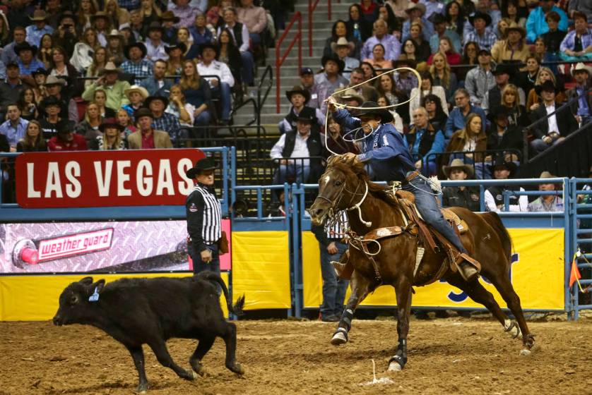 2017 National Finals Rodeo, Day 10 — PHOTOS | Las Vegas Review-Journal