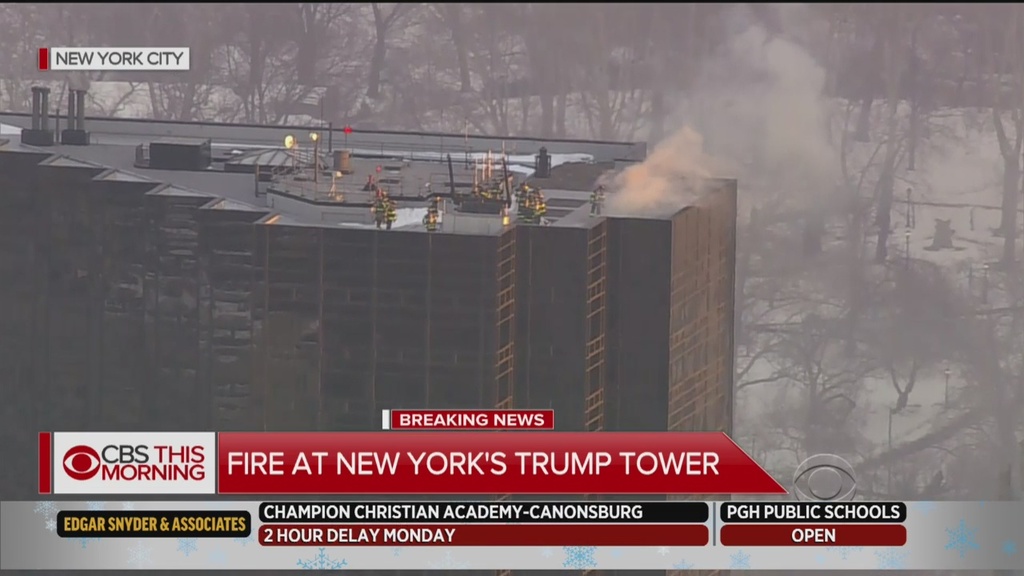 2 people injured in fire at Trump Tower in New York City | Nation and ...