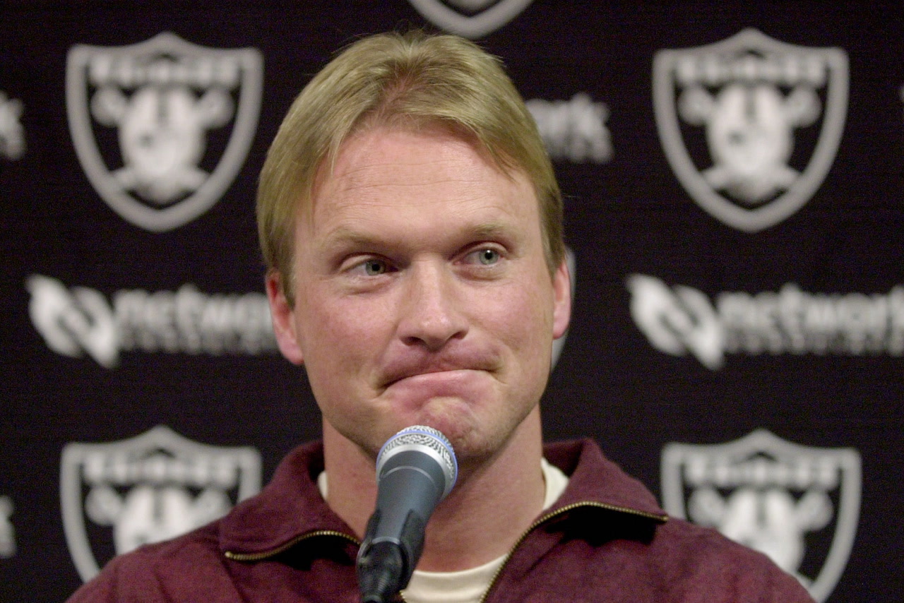 Jon Gruden to get 10-year, $100M deal from Raiders | Raiders News | Sports