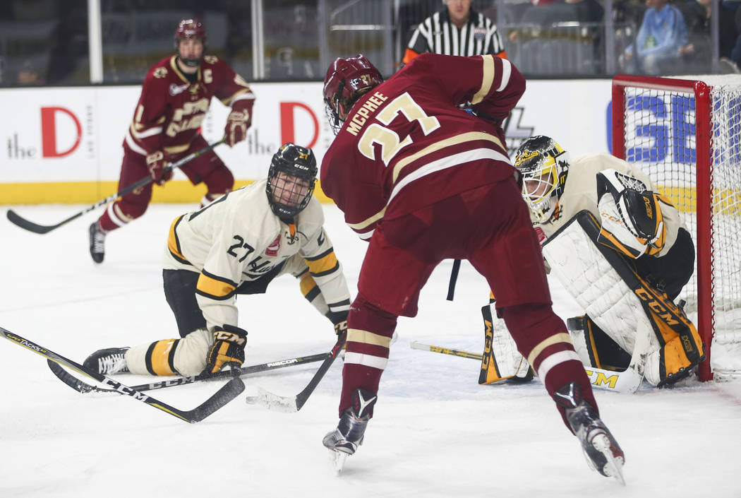 Graham McPhee looks to forge his own pro hockey career | Las Vegas ...