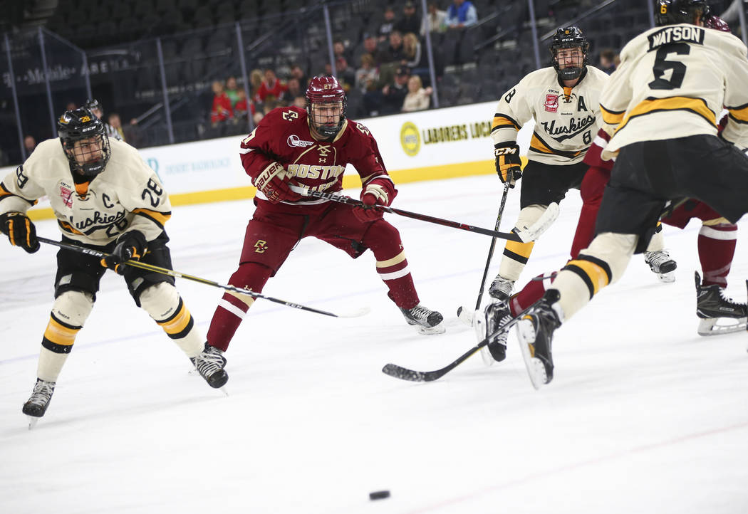 Graham McPhee looks to forge his own pro hockey career | Las Vegas ...