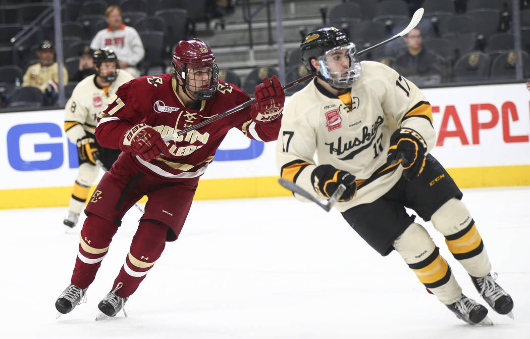 Graham McPhee looks to forge his own pro hockey career | Las Vegas ...