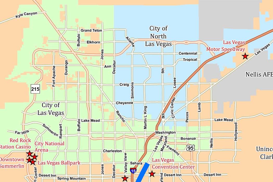 Las Vegas City Council may add nearly 900 acres to city land – Las ...