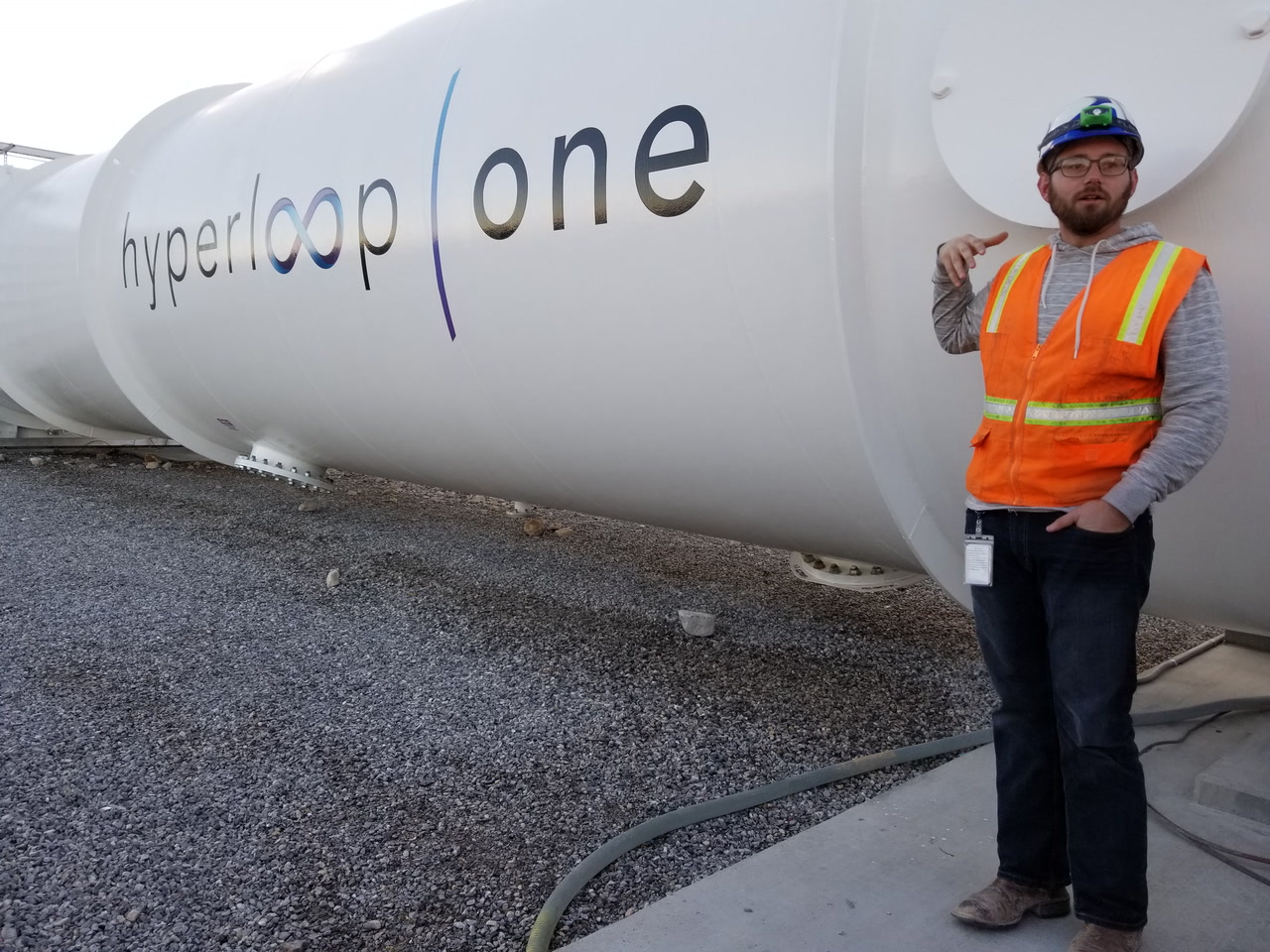 Getting a look at Hyperloop test track near North Las Vegas | Business