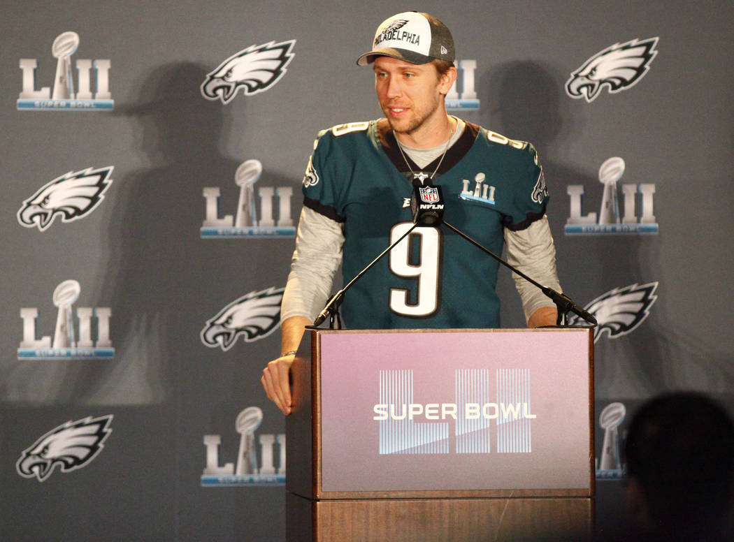 Eagles QB Nick Foles rises onto Super Bowl stage | Las Vegas Review-Journal