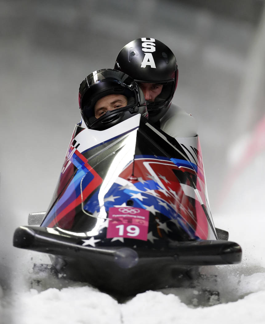 Weinstock, Olsen finish 14th in two-man bobsled at Olympics | Olympics ...