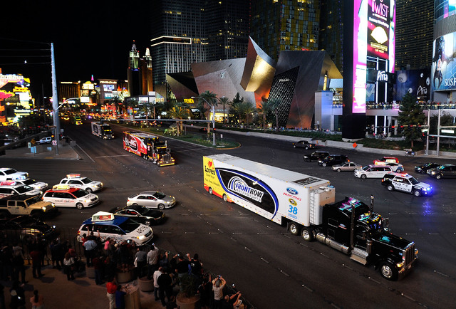 NASCAR Hauler Parade returns to Las Vegas | NASCAR | Sports | Motor Sports