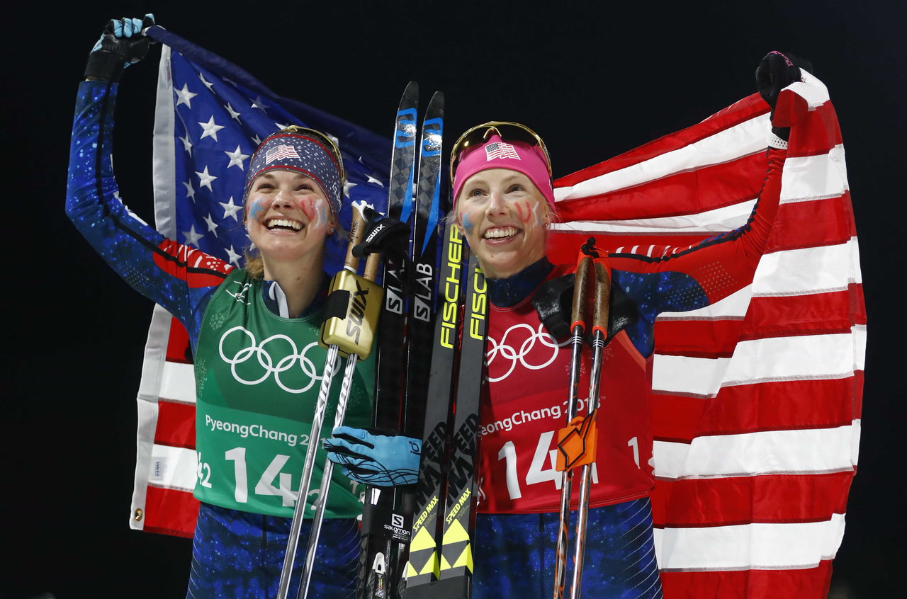 US women win 1st Olympic cross-country gold medal | Olympics | Sports