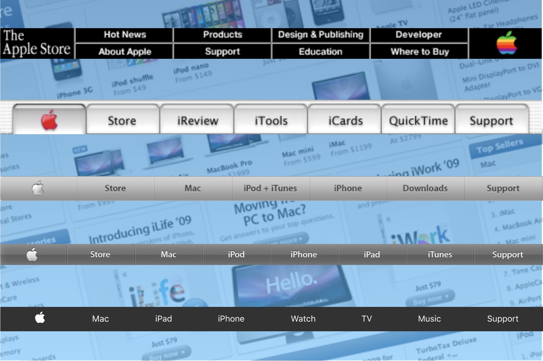 What Apple’s nav bar evolution says about the company | Inside Tech