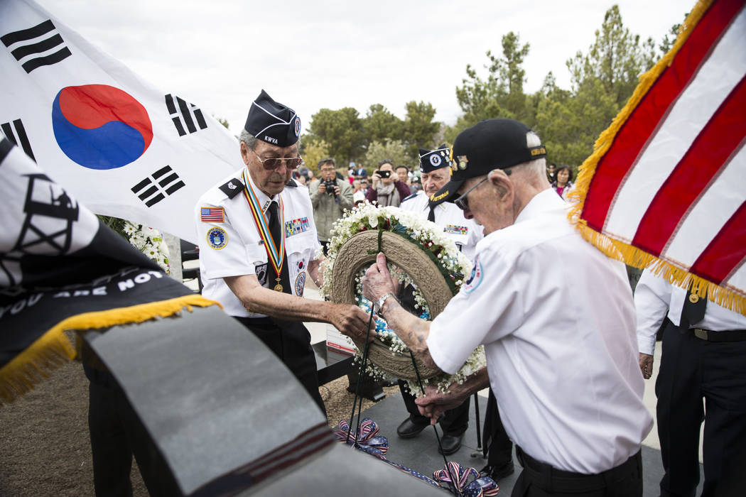 New Southern Nevada memorial honors Korean War veterans | Military | News