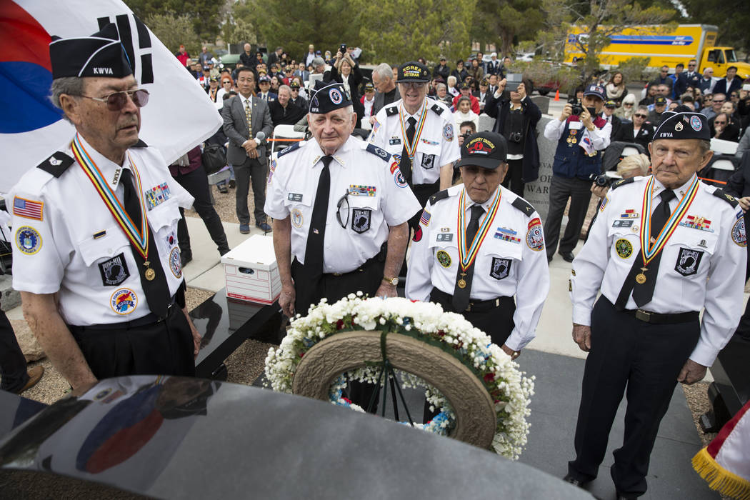 New Southern Nevada memorial honors Korean War veterans | Military | News