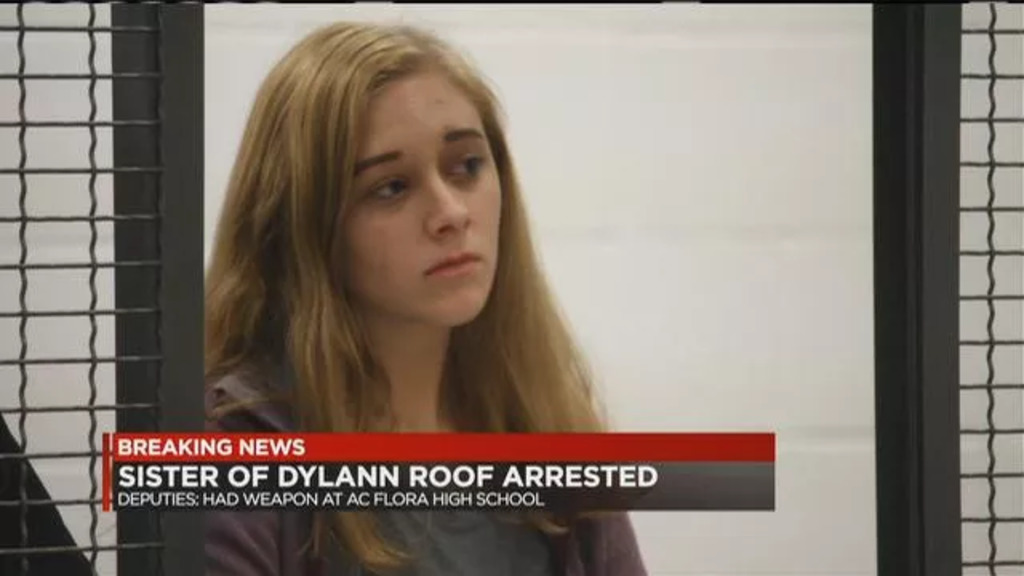 Church shooter Dylann Roof’s sister arrested on weapons charge | Nation ...