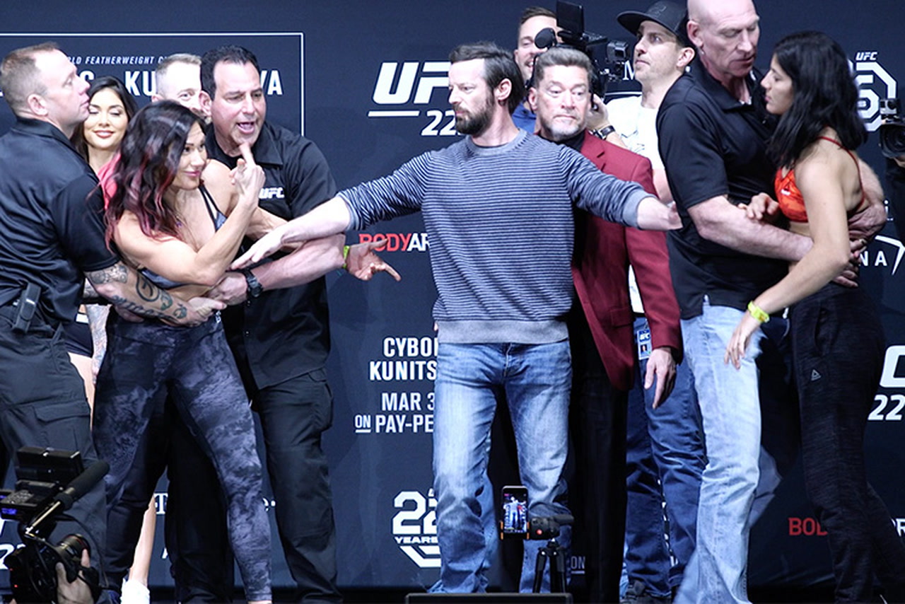 UFC 222 weigh-in staredowns — VIDEO | MMA UFC | Sports