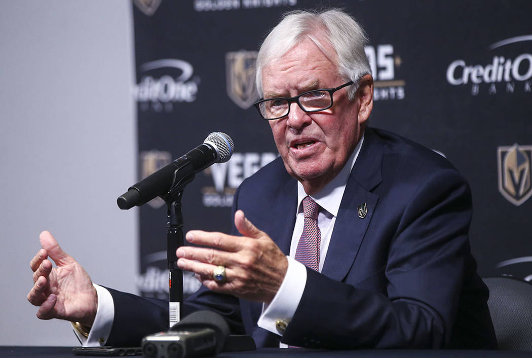An open letter from Bill Foley to Golden Knights fans | Las Vegas ...