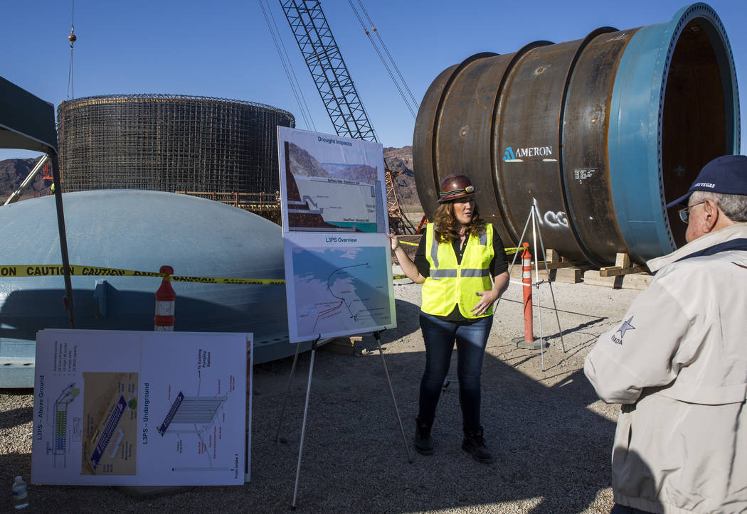 A look inside new pump station under construction at Lake Mead | Clark ...