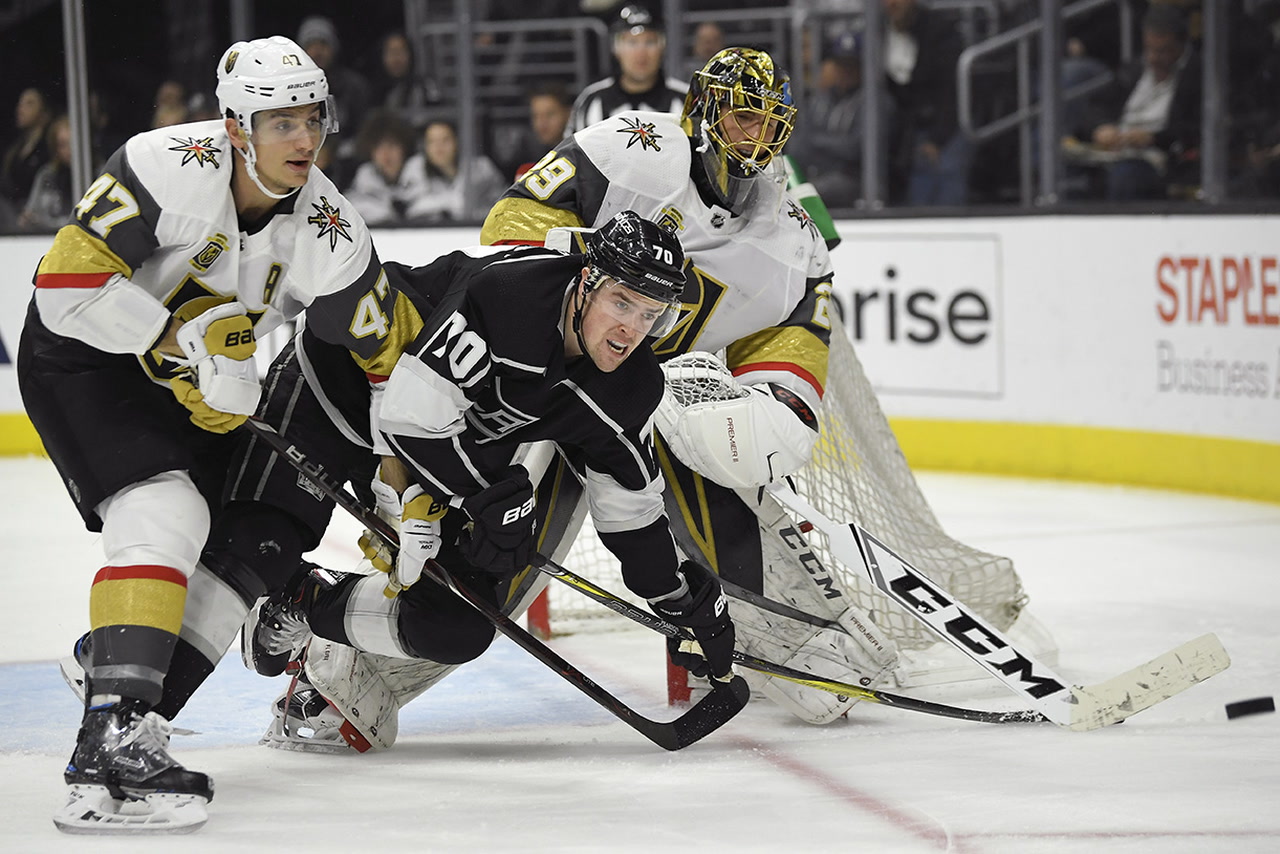 Golden Knights’ Luca Sbisa forced to watch and wait for return | Golden ...