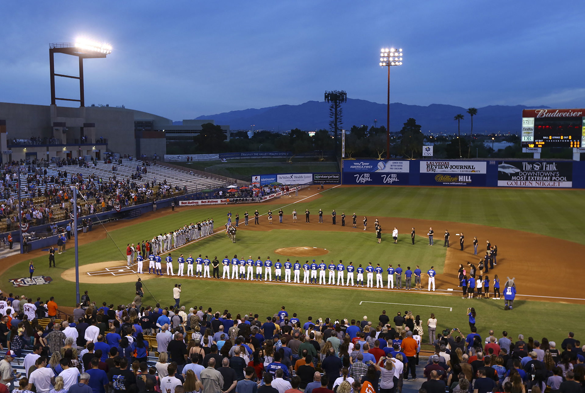 Last opening day at Cashman Field brings nostalgia | Aviators/Baseball ...