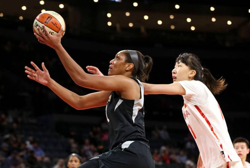 Rookie A’ja Wilson wows in debut for Aces | Las Vegas Review-Journal