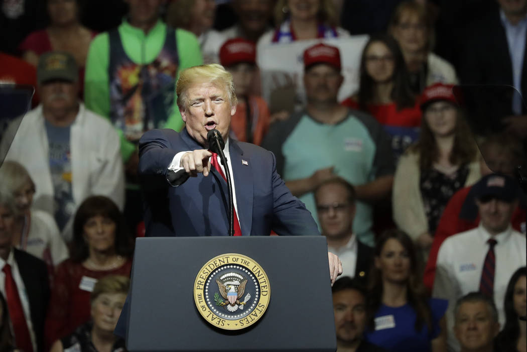 Trump pushes GOP to mobilize for midterms at Indiana rally | Politics ...