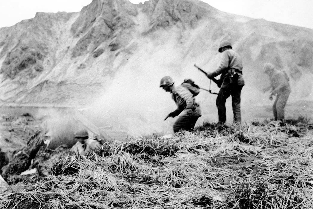 Soldiers still haunted by forgotten bloody battle of WWII | Las Vegas ...