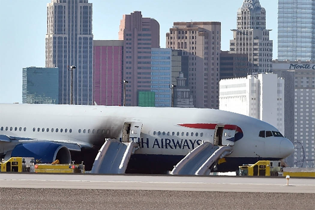 Engine crack caused British Airways fire in Las Vegas, feds say | Las ...