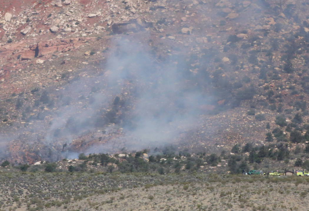 Wildfire scorches about 20 acres at Red Rock Canyon | News