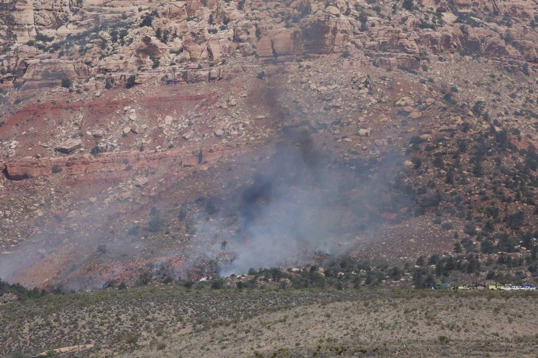 Wildfire scorches about 20 acres at Red Rock Canyon | News