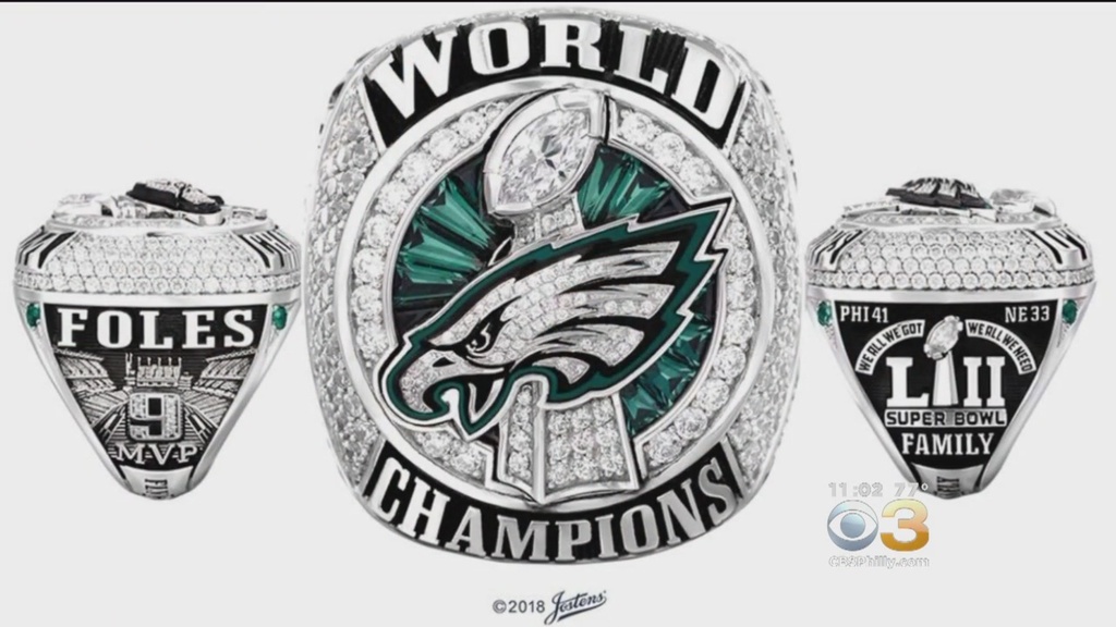 Philadelphia Eagles get Super Bowl rings with 219 diamonds | NFL | Sports