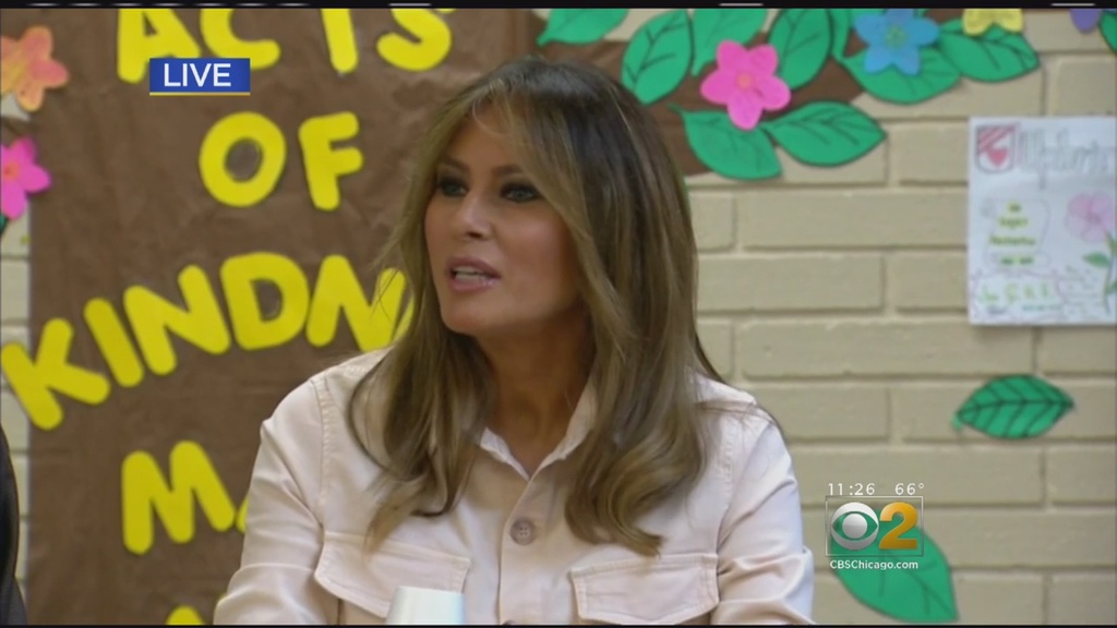 First lady visits Texas detention centers for migrant children ...