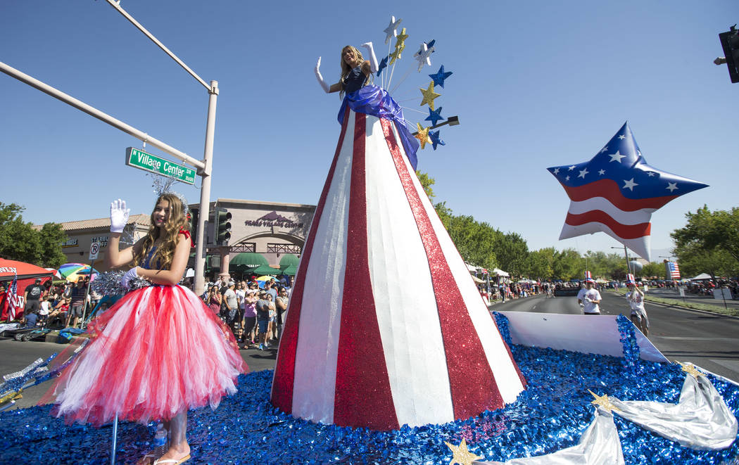 More than 40,000 turn out for Las Vegas 4th of July parade | Las Vegas ...